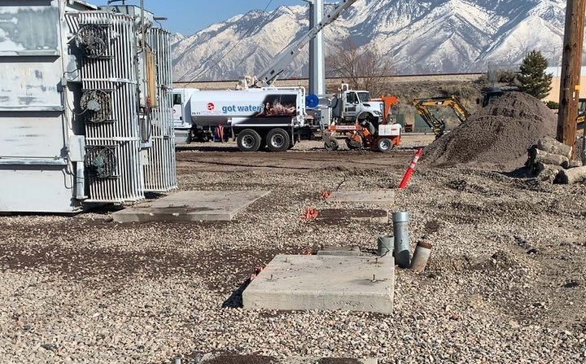 Draper Utah Substation - Grade Tech Power Services